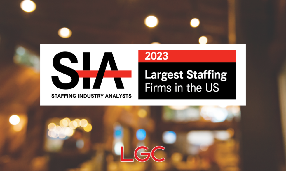 LGC Recognized as One of the Largest Staffing Firms in U.S.